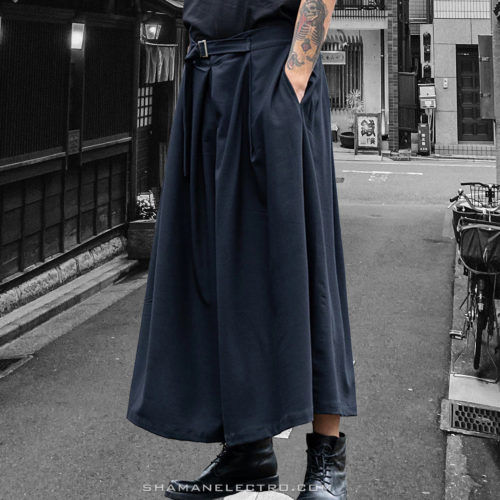 BUSHI Men Skirt Pants - Shaman Electro